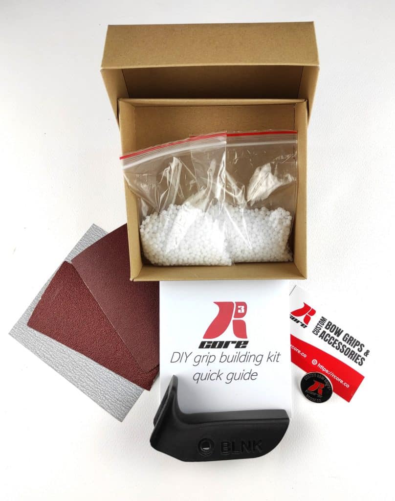 R-Core R3 DIY grip building kit - Custom Bow Grips and Archery Accessories