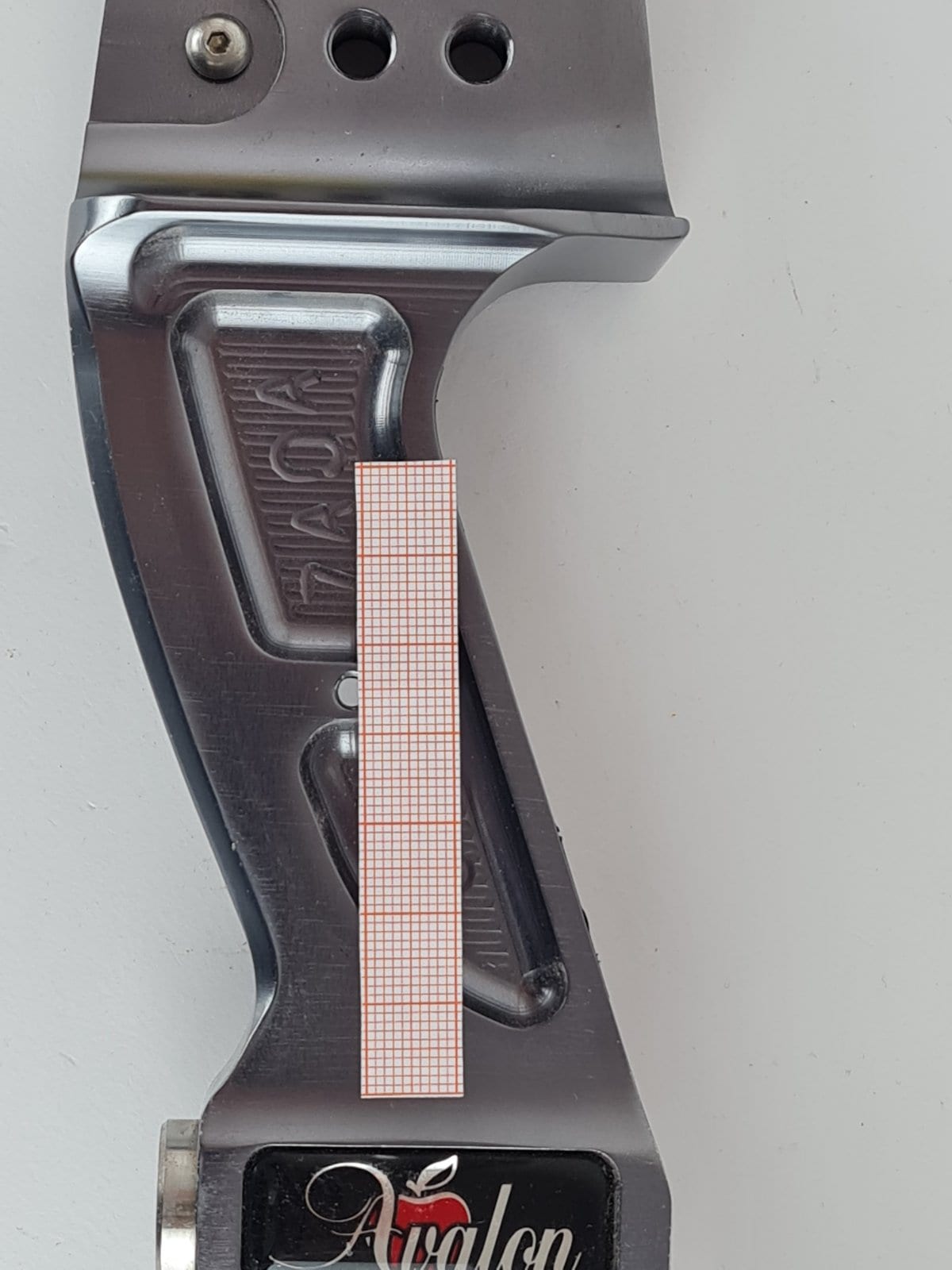 Measuring your riser's grip interface for verification - Custom Bow ...